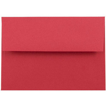 JAM Paper 4Bar A1 Coloured Invitation Envelopes - 3.625 x 5.125 - Red ...