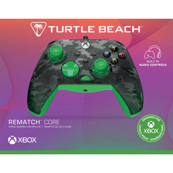 Turtle Beach Rematch Core XB – Ghost Black Camo/Green | staples.ca
