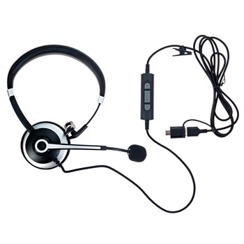 Spracht Over-the-Head Monaural Headset | staples.ca