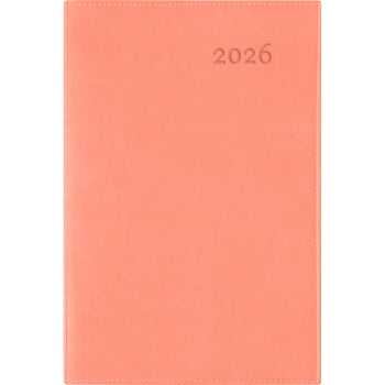 W. Maxwell 2026 Gama Planner - 6" x 9.5" - Apricot - Bilingual | staples.ca
