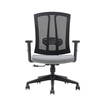 Brassex Milos Office Chair - Grey/Black | staples.ca