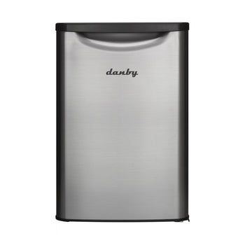 Danby 2.6 cu. ft. Compact Fridge - Stainless Steel | staples.ca