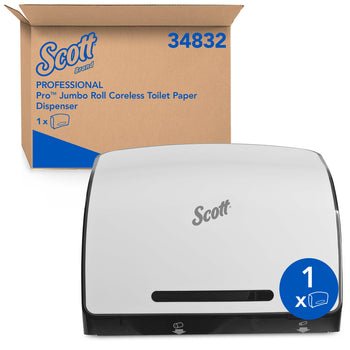 Scott Pro Jumbo Roll (JRT) Coreless Toilet Paper Dispenser (34832 ...