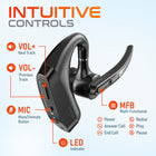 Delton K130 Wireless Noise Canceling Bluetooth Computer Earbud Headset ...