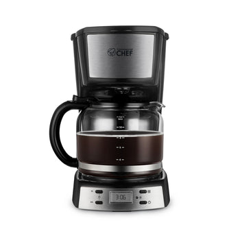 Commercial Chef 12 Cup Digital Programmable Coffee Maker | staples.ca