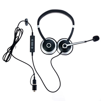 Spracht Over-the-Head Binaural Headset | staples.ca
