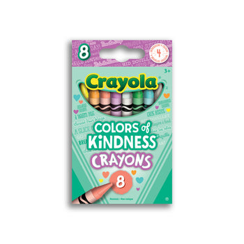 Crayola Colours of Kindness Crayons - 8 Count | staples.ca