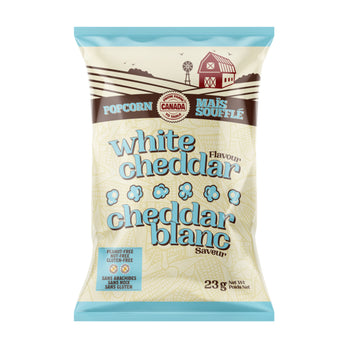 From Farm to Table Canada White Cheddar Flavoured Popcorn - 23g - 32 ...