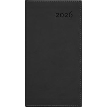 W. Maxwell 2026 Troi Planner - 3" x 6" - Black - Bilingual | staples.ca