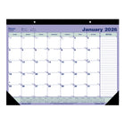 Blueline 2026 Monthly Desk Pad Calendar - 21-1/4" x 16" - English ...