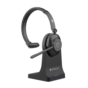 Spracht Single Ear Bluetooth/USB Headset With Base | staples.ca