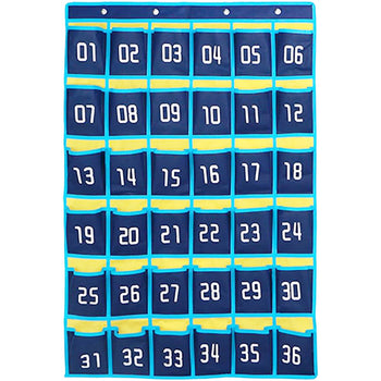 Kore Design Hanging Cell Phone 36-Pocket Storage Classroom Organizer ...
