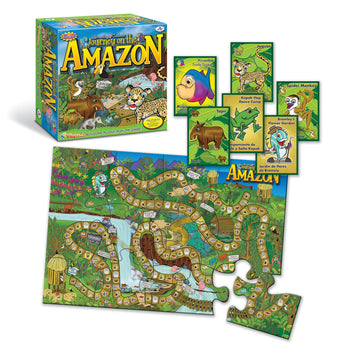 Talicor Journey on the Amazon Playzzle - Educational Board Game for ...