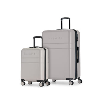 Bugatti Timeless Collection Hardside Luggage -2 Piece Set - Putty ...