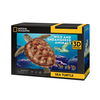 National Geographic 3D Puzzle Sea Turtle | staples.ca