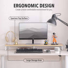 MotionGrey Monitor Stand Riser - 39.4" Ergonomic Desktop Shelf for ...