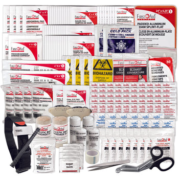 First Aid Central Type 3 Intermediate First Aid Kit - Medium - CSA Z1220-24 Standard - Refill ...