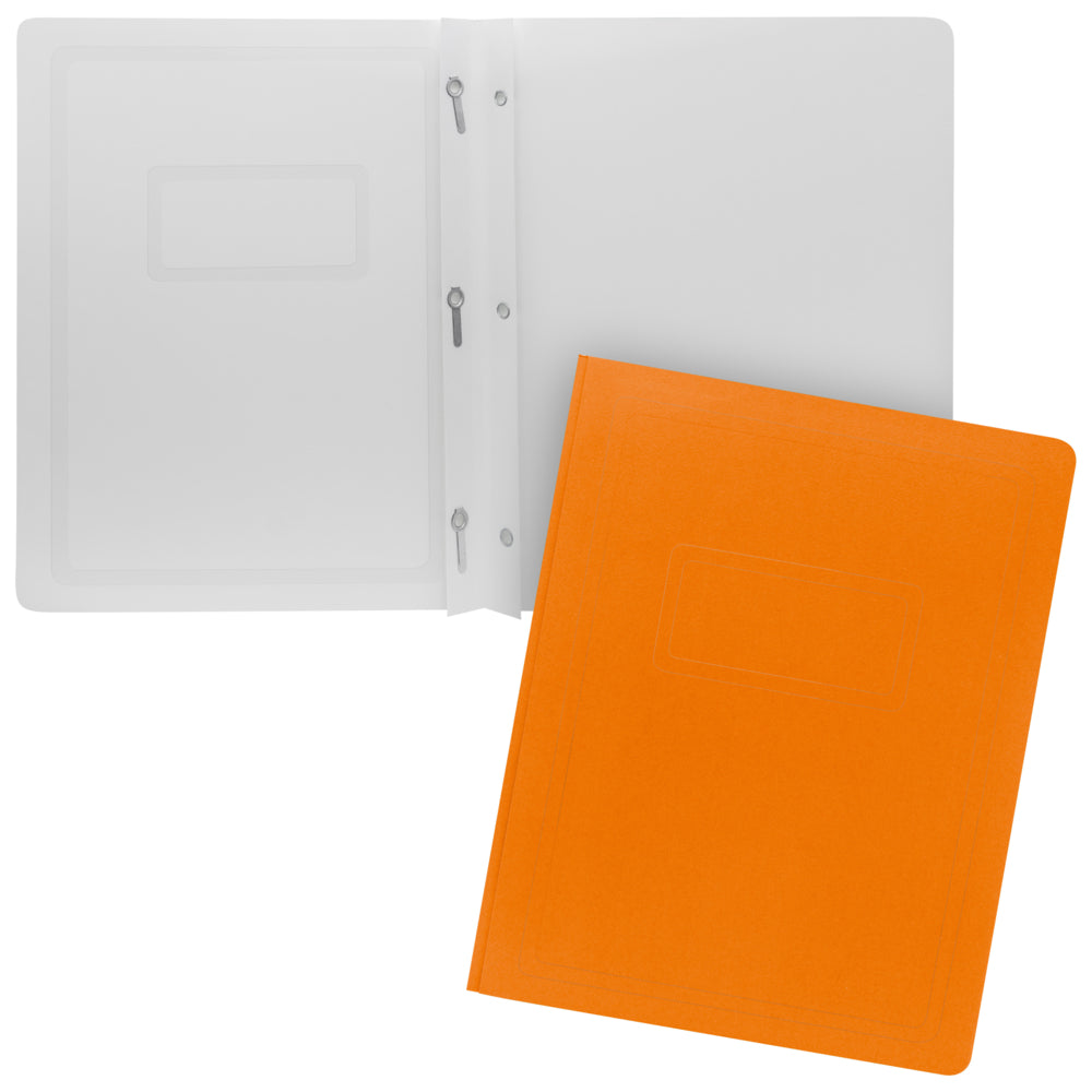 Staples Orange Paper Report Cover Duotang | Staples.ca | staples.ca