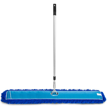 Gritt Commercial All-In-One 60” Microfiber Dust Mop Set with 72 ...