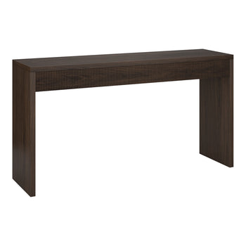 Hudson&Canal Lawrence 55"W Console Table - Alder Brown | staples.ca