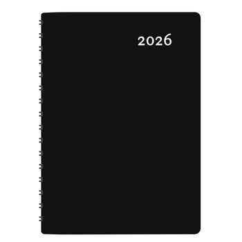Socadis W. Maxwell 2026 Buro Daily Planner - 5.25" x 8" - Black ...