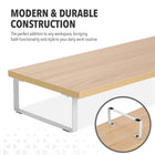MotionGrey Monitor Stand Riser - 39.4" Ergonomic Desktop Shelf for ...