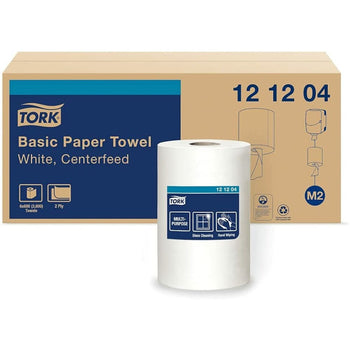 Tork Advanced Soft Centerfeed Hand Towel - 2-Ply - White - 600 Sheets ...