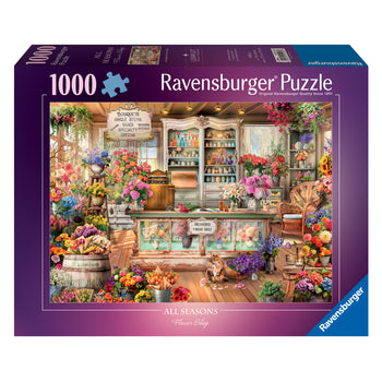 Ravensburger All Seasons Flower Shop Puzzle - 1000 Pieces | staples.ca
