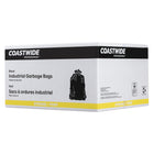 Coastwide Professional Garbage Bags - Strong - 26" W x 36" L - Black ...