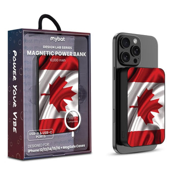 MyBat Pro 10000mAh 20W Power Bank - Canada Flag | staples.ca
