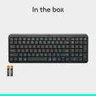 Logitech K250 Compact Wireless Keyboard - Graphite | staples.ca