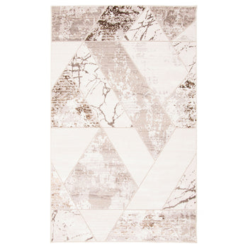 ECARPETGALLERY Vivian Contemporary/Modern Area Rug - 8' x 10' - Ivory ...