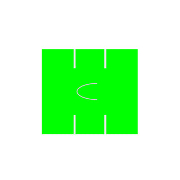 Garvey Fluorescent Green Blank Labels Compatible with Avery Dennison ...