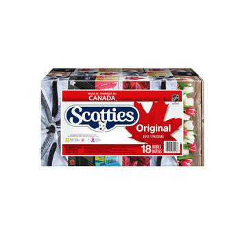 Scotties Facial Tissue - 100 Sheet per Pack - 18 Pack | staples.ca