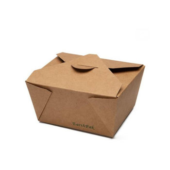 Eco-Packaging Paper Food Box - Folded with Tab - 26oz - 450 Pack ...
