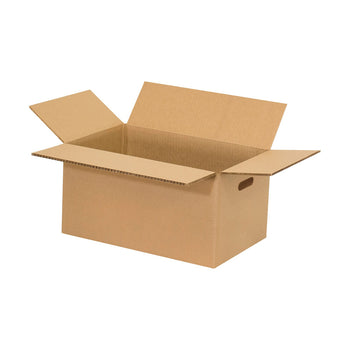 SPC Staples Corrugated Pick Bin Kraft with Handle LSP - 25" L x 15" W x ...
