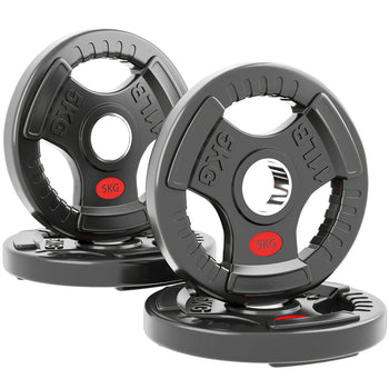 Soozier 4 x 11 lb Weight Plates Set - 2" Barbell Weights Set | staples.ca