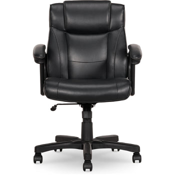 Staples Bonded Leather Task Chair - Black | staples.ca