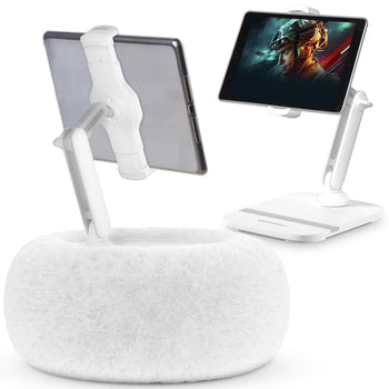 ShoppingAll 2-in-1 Tablet Holder with Detachable Plush Cushion for 4.7 ...