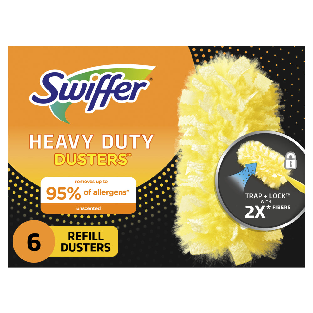 Swiffer Duster Heavy Duty Refills, 6 Pack | staples.ca