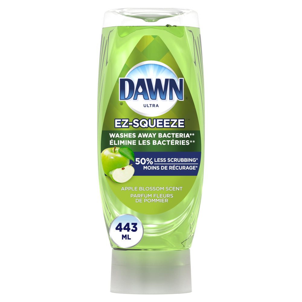 Dawn Ultra EZ-Squeeze Antibacterial Dishwashing Soap - Apple Blossom ...