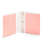 Poppin 1" Binder - Blush | staples.ca