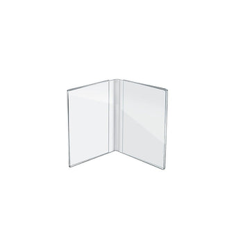 Azar Displays Acrylic Dual Frame Sign Holder, 10 Pack (107726) | staples.ca