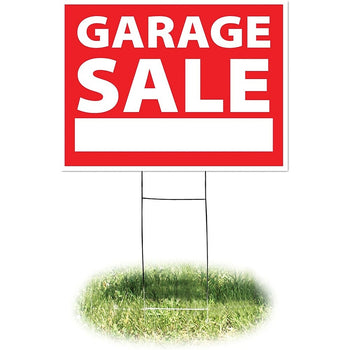 HeadLine 18"x24" Yard Sign - "GARAGE SALE" | staples.ca