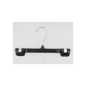 Wamaco 10" Push-Clip Hanger with Wire Hook, Black, 100 Pack, 100 Pack ...