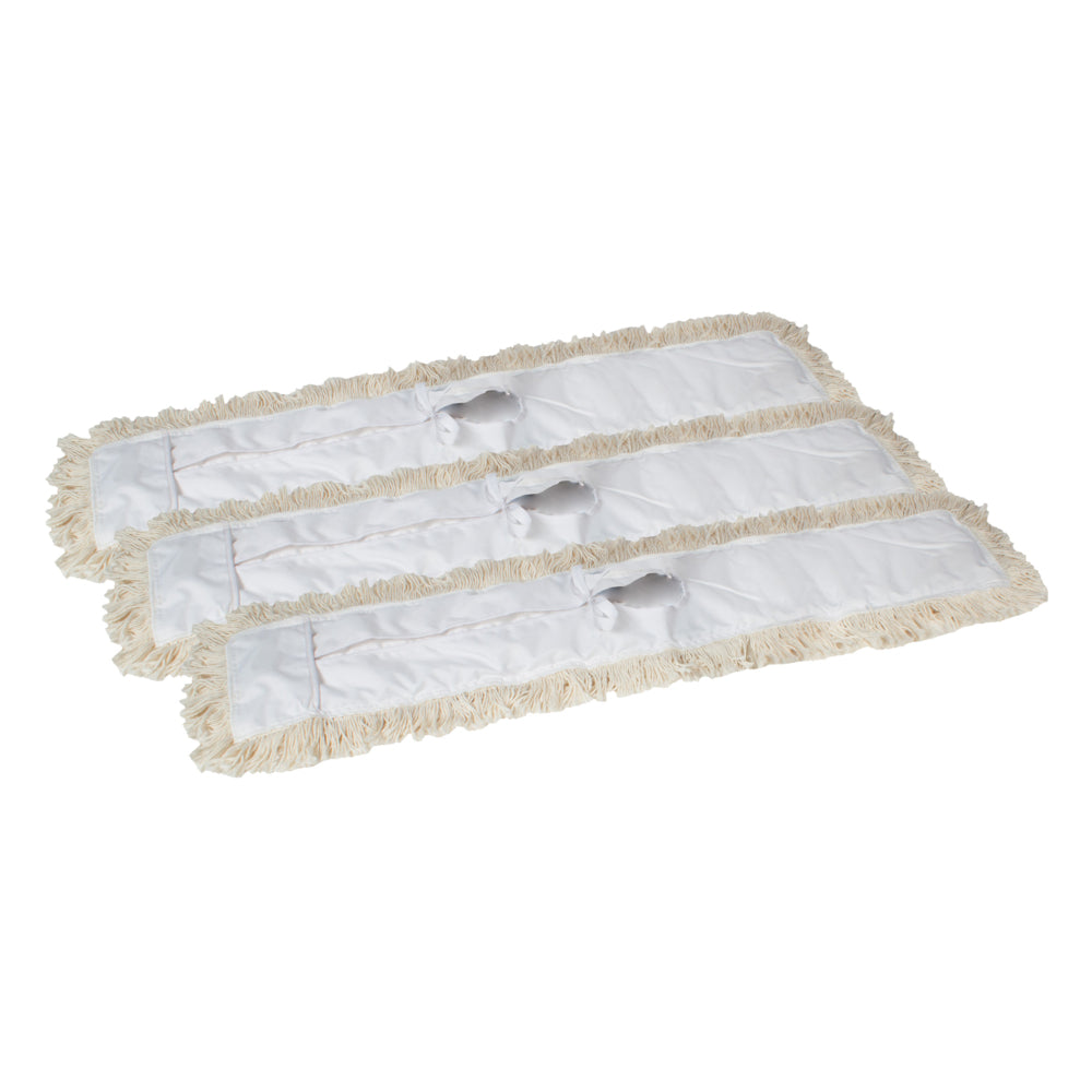 Johnny Vac Mop Head Replacement for Johnny Vac Dust Mop DM36W - 3 Pack ...