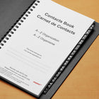 Staples Address Book - 5" W x 8" H - Black - Bilingual | staples.ca