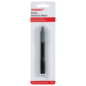 Staples Retractable Eraser - Assorted Colours | staples.ca
