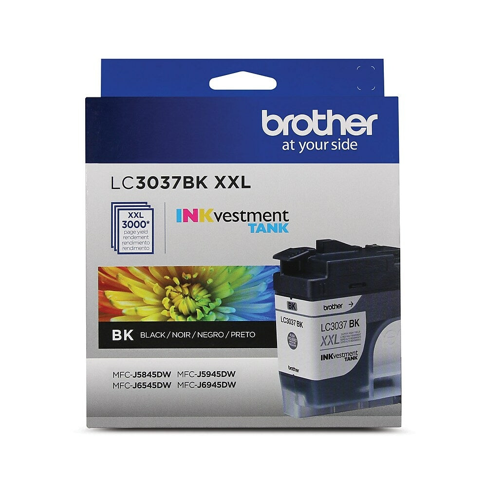 Brother Black Inkvestment Ink Cartridge, Super High Yield (LC3037BKS ...