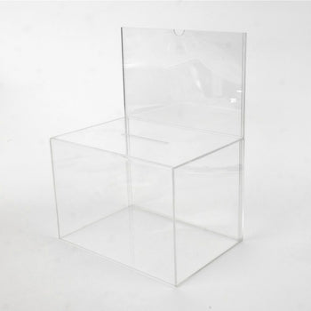 Wamaco Acrylic Ballot Box with Sign Holder (37-1031) | staples.ca